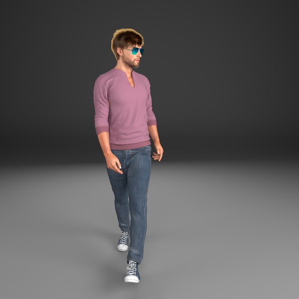 Stylish Man 3D model - TurboSquid 1733637
