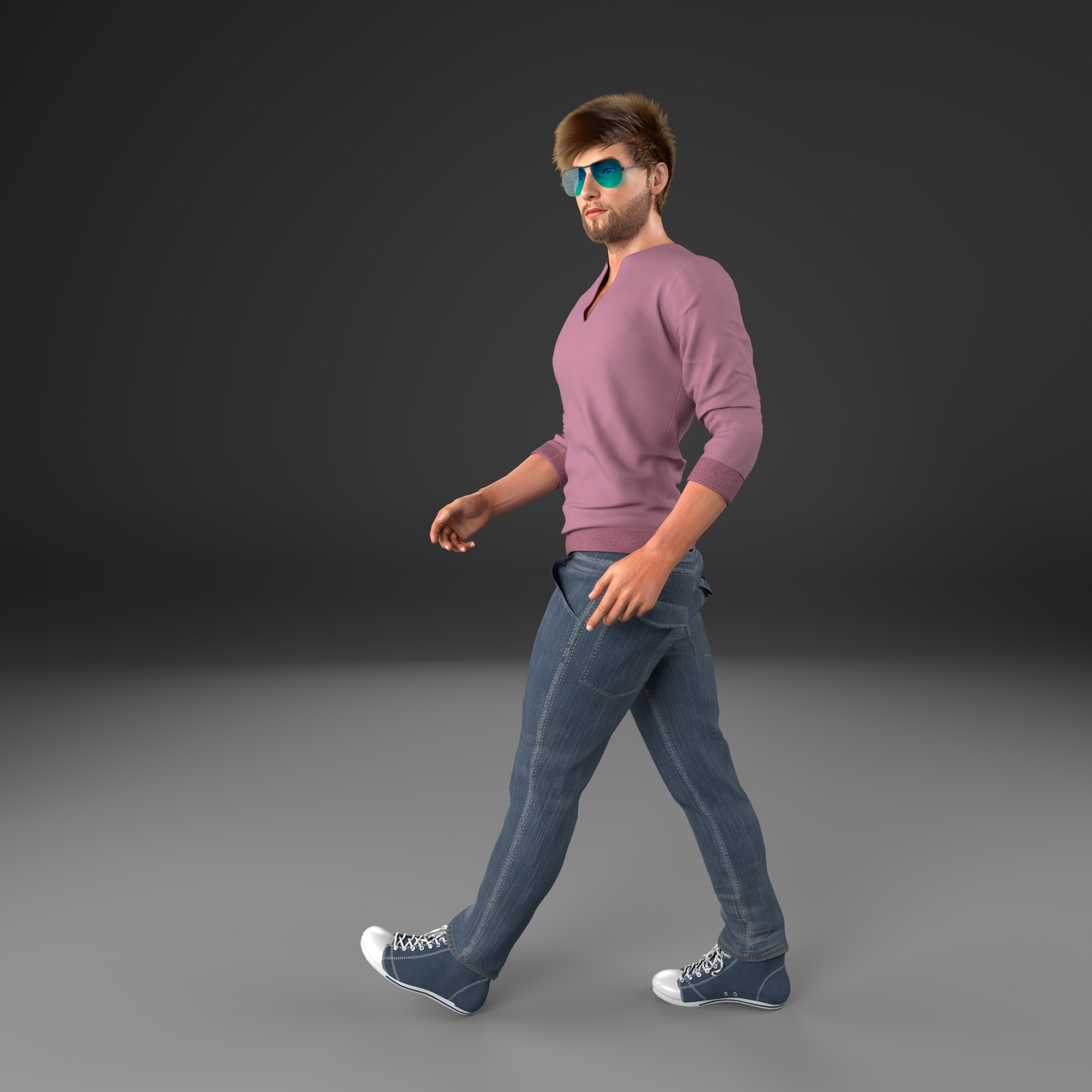 Stylish Man 3D model - TurboSquid 1733637