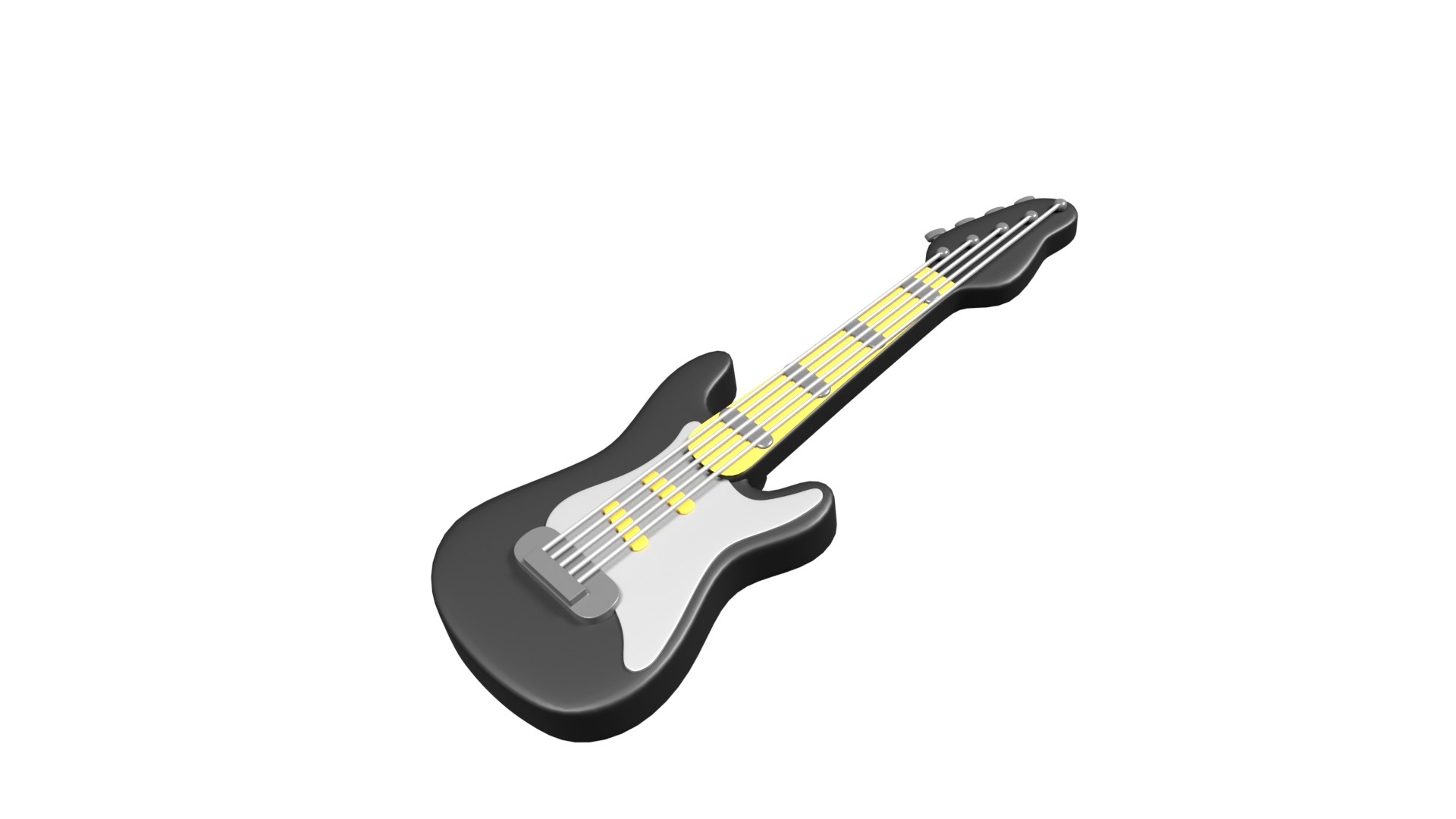 Electric Guitar 3D Model - TurboSquid 2250611