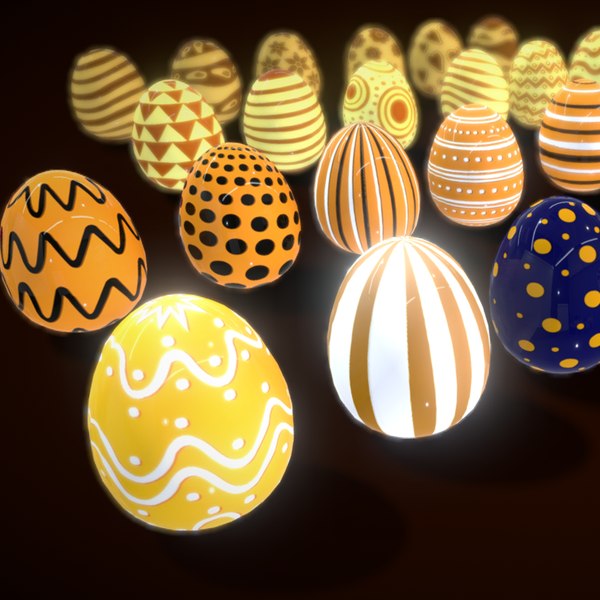 modelo 3d Colecciones Huevos de Pascua7 - TurboSquid 2134019