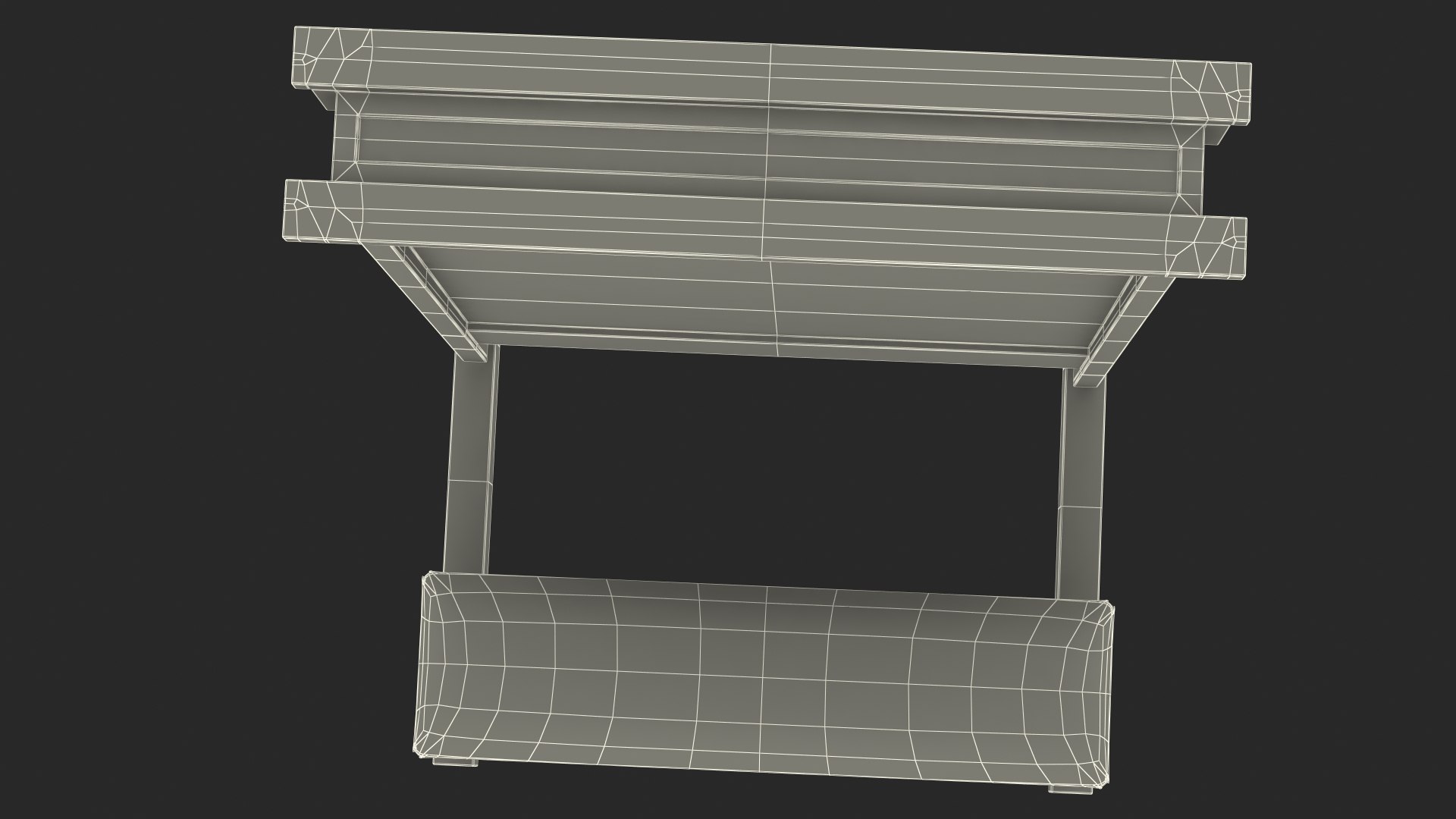 Kneeling Bench 3D model - TurboSquid 1891487