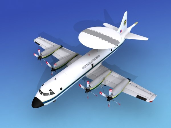 3d orion lockheed p-3 model
