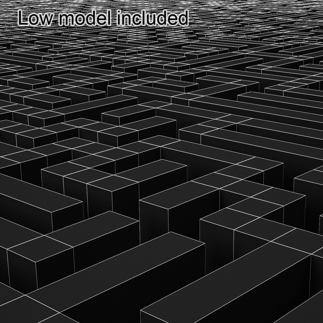 Maze 3d Obj