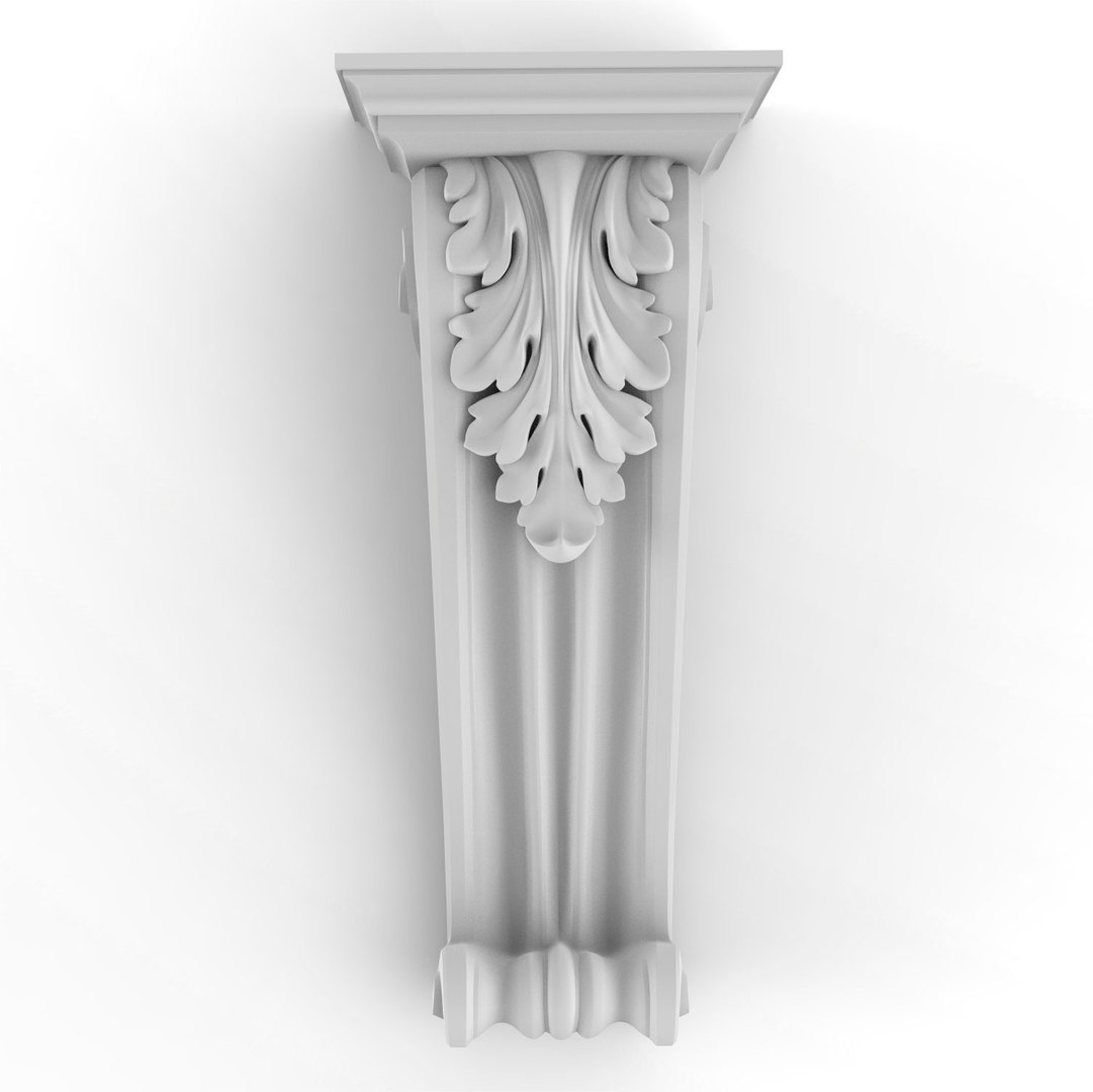 Interior Stl Corbel 3d Model