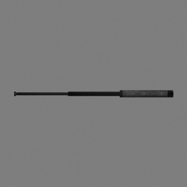 spring loaded police baton 3d model