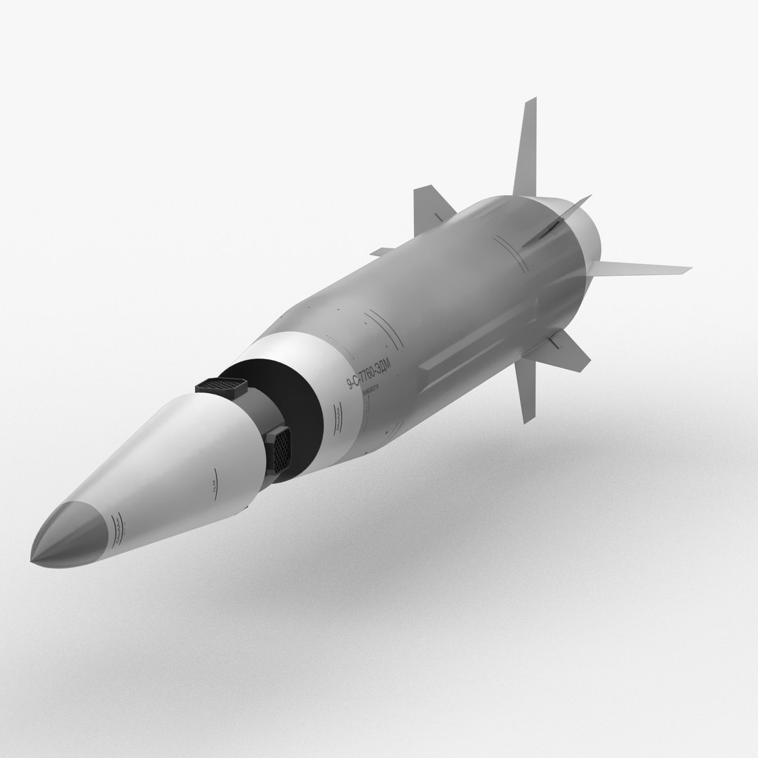 Kinzhal Kh-47M2 3D Model - TurboSquid 2222742