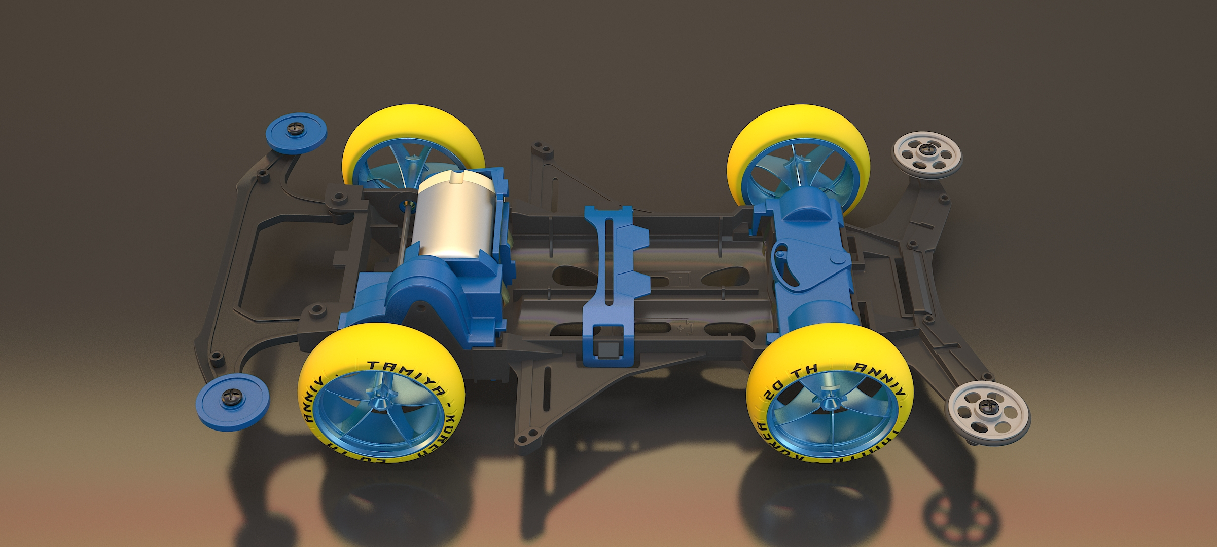 3D avante super vs chassis - TurboSquid 1475984
