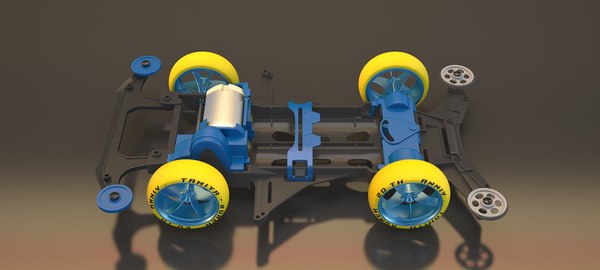 3D avante super vs chassis - TurboSquid 1475984