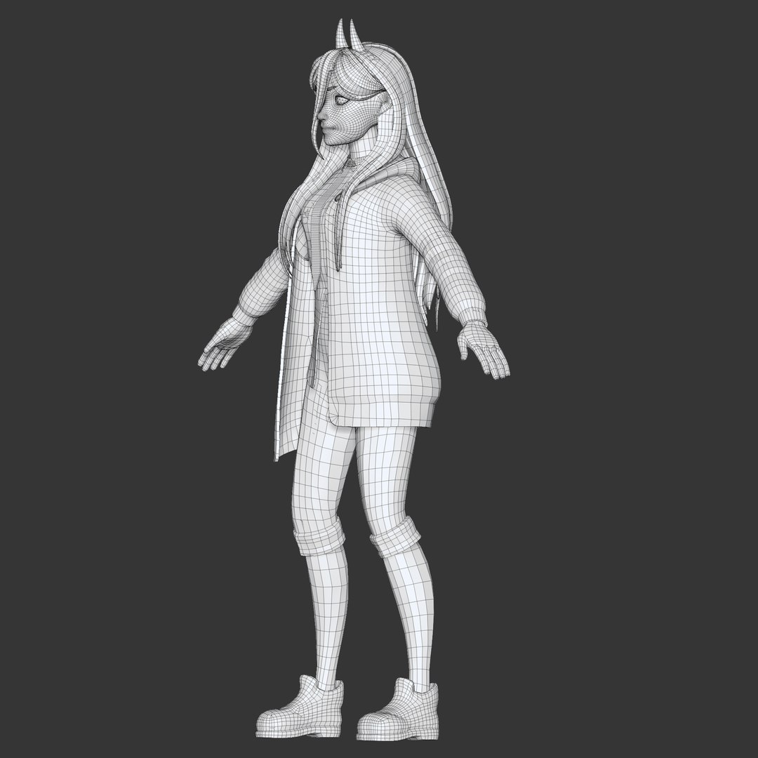 3D Model Power - Chainsaw Man - TurboSquid 2070509