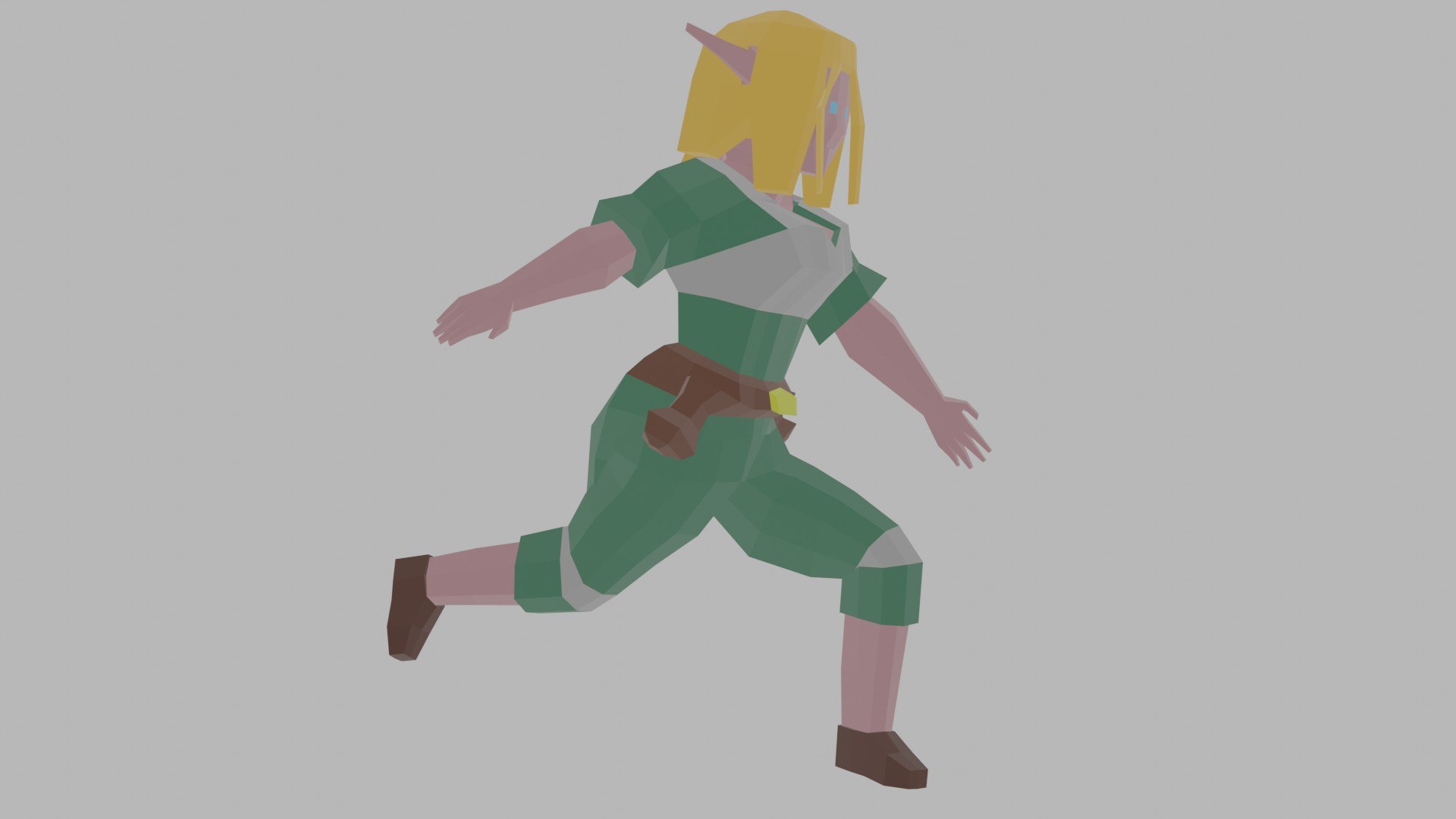 3D Low Poly Fantasy Elve Character Rigged Unity - TurboSquid 2164851