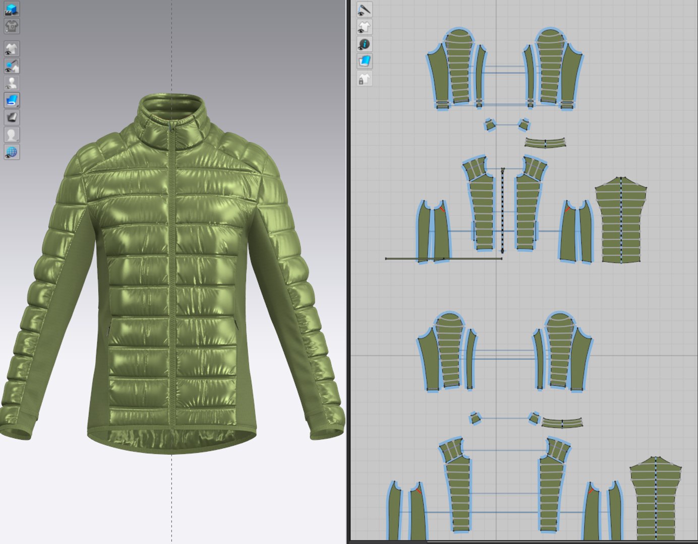 Puffer Mid Layer Jacket 3D - TurboSquid 1967403