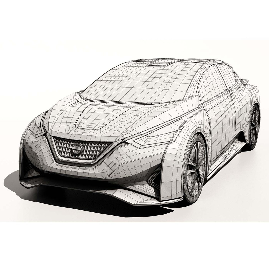 3d Nissan Ids Concept Car Model