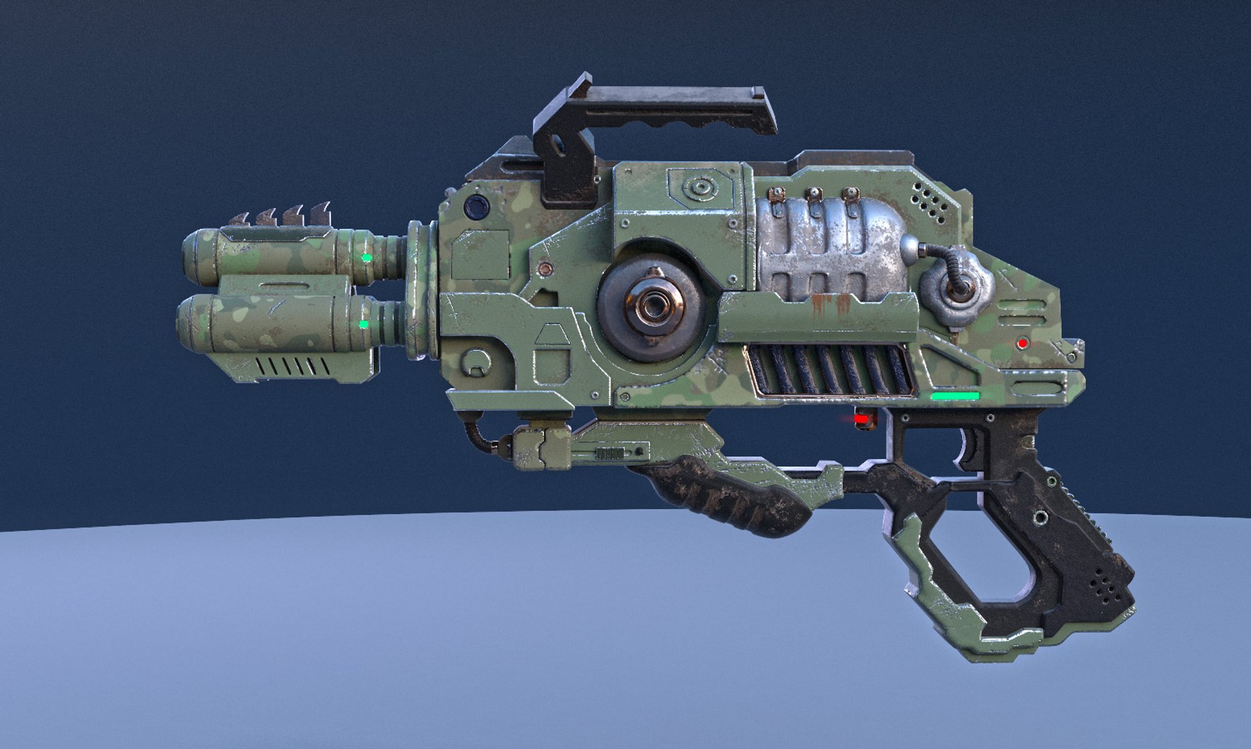 3D Alien Gun Model - TurboSquid 1288603