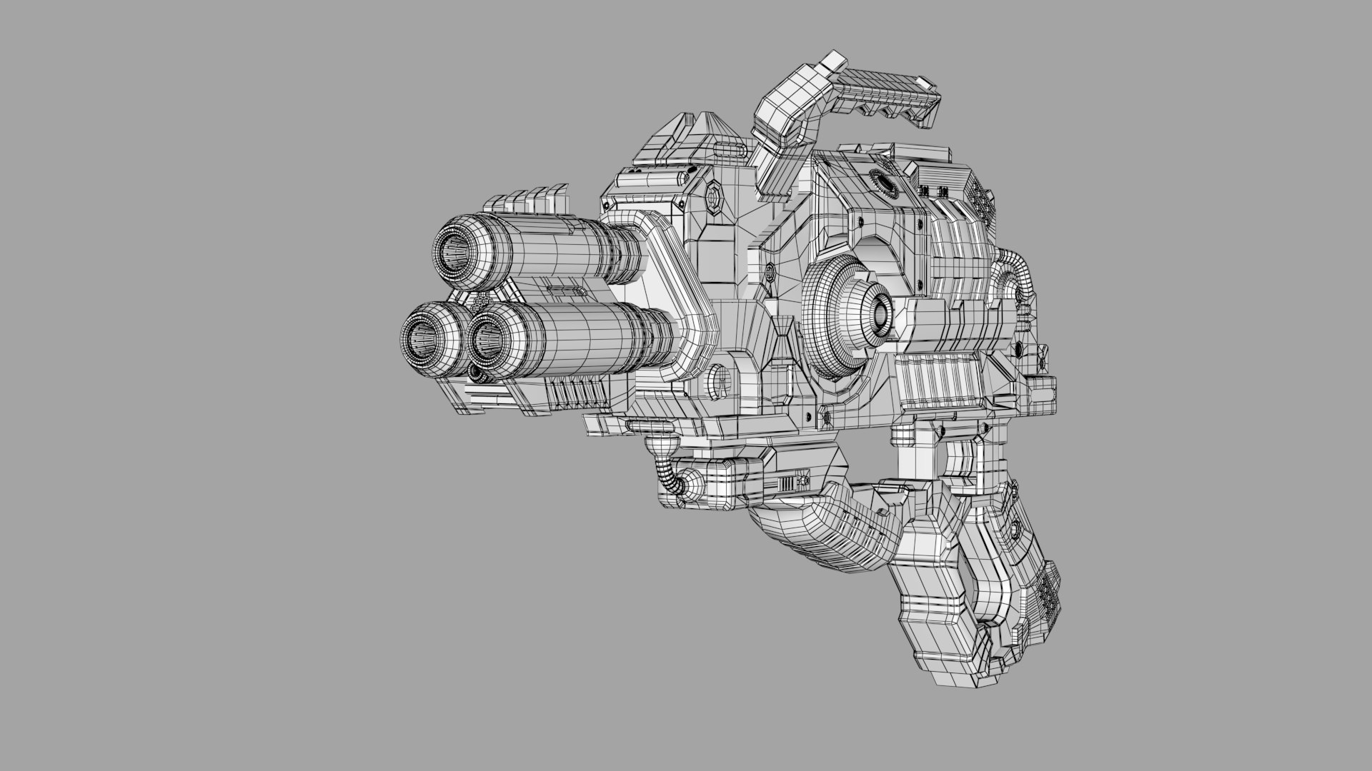 3D Alien Gun Model - TurboSquid 1288603