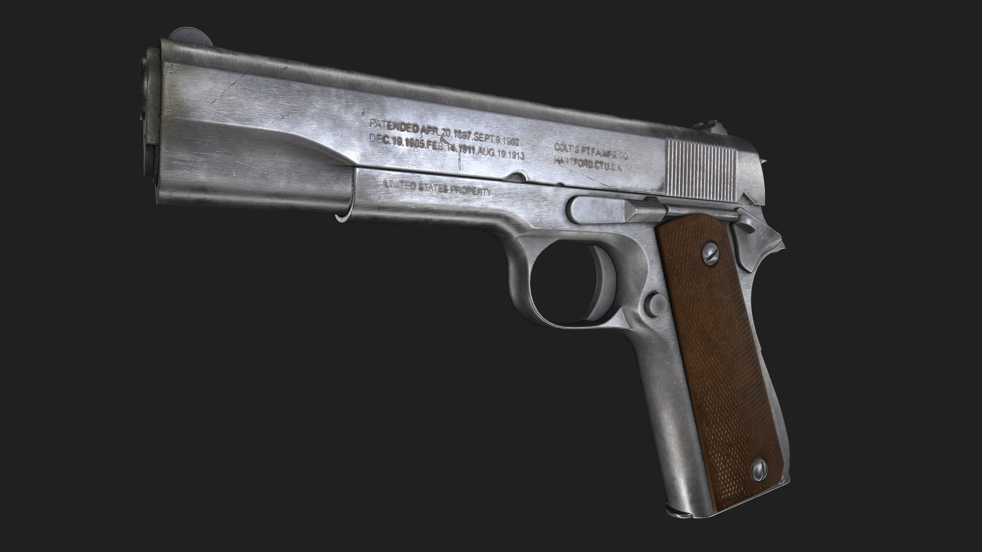 M1911 Model - TurboSquid 1817978