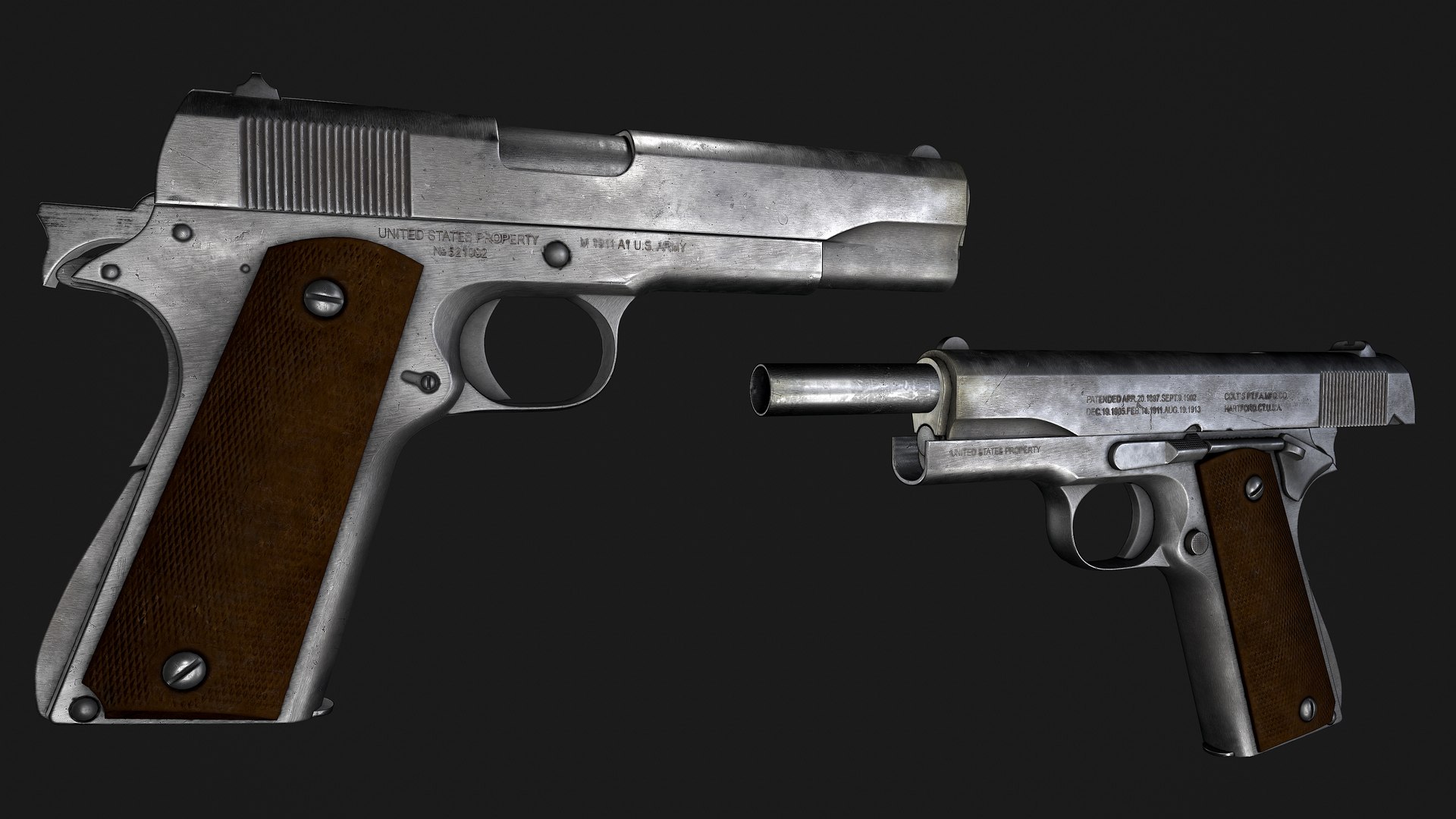 M1911 Model - TurboSquid 1817978