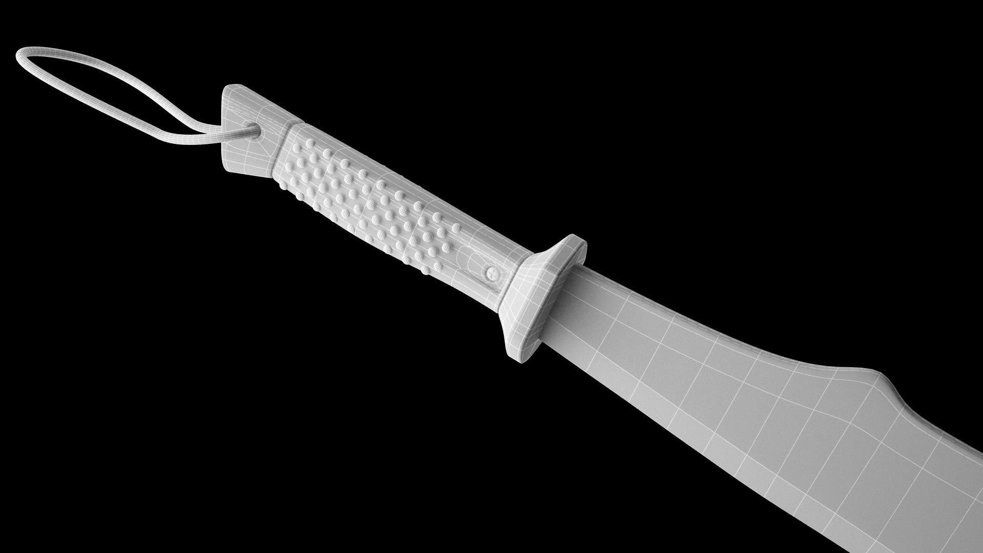 Realistic Fantasy Sword Dxf