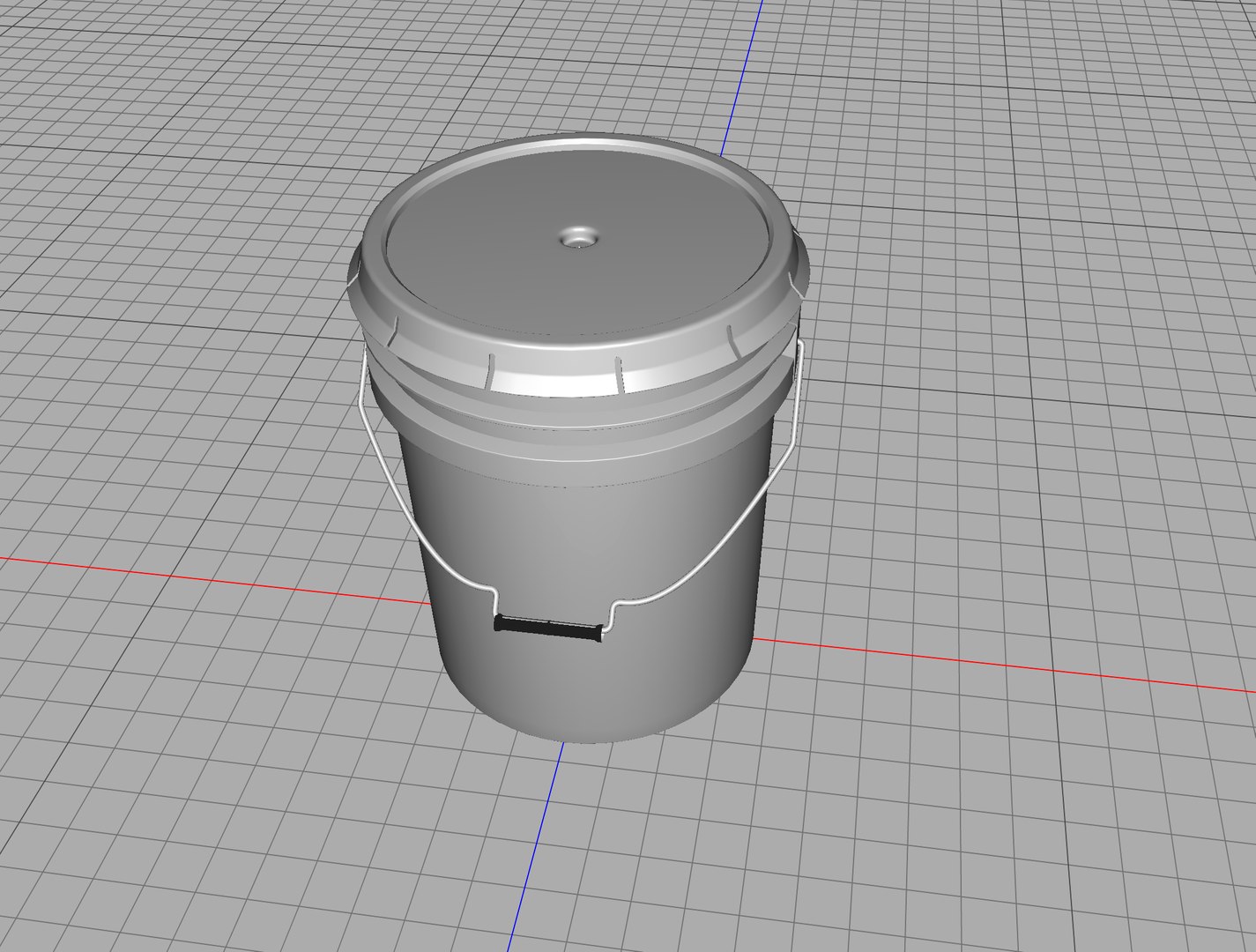 5 Gallon Bucket 3D Model - TurboSquid 1551217