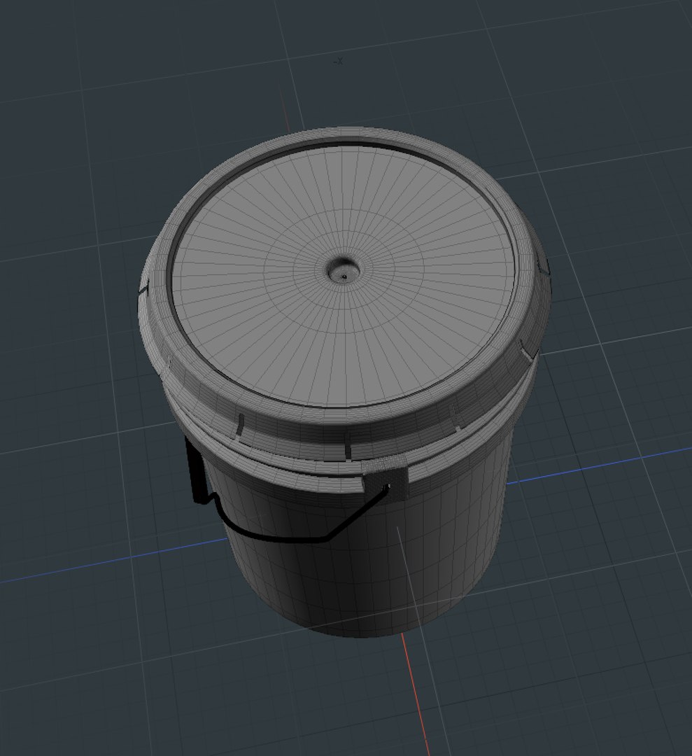 5 Gallon Bucket 3D Model - TurboSquid 1551217