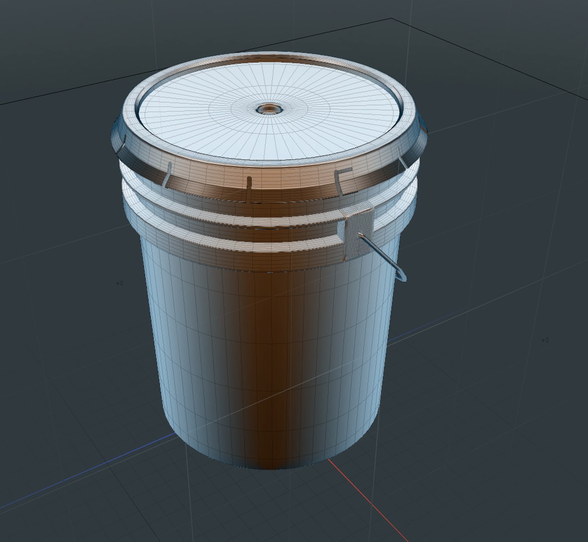 5 Gallon Bucket 3D Model - TurboSquid 1551217