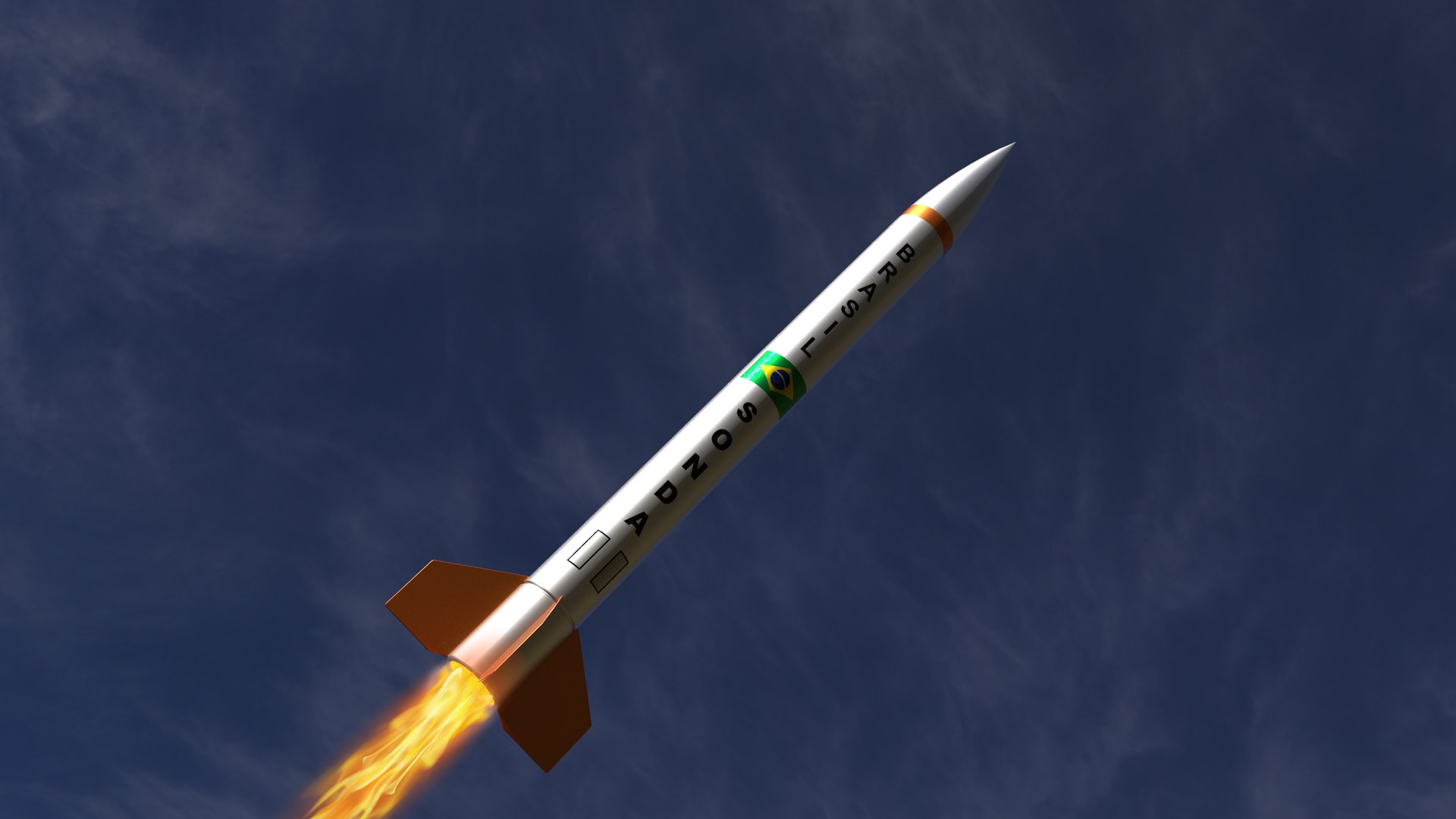 Sonda Ii Rocket 3D - TurboSquid 1704040