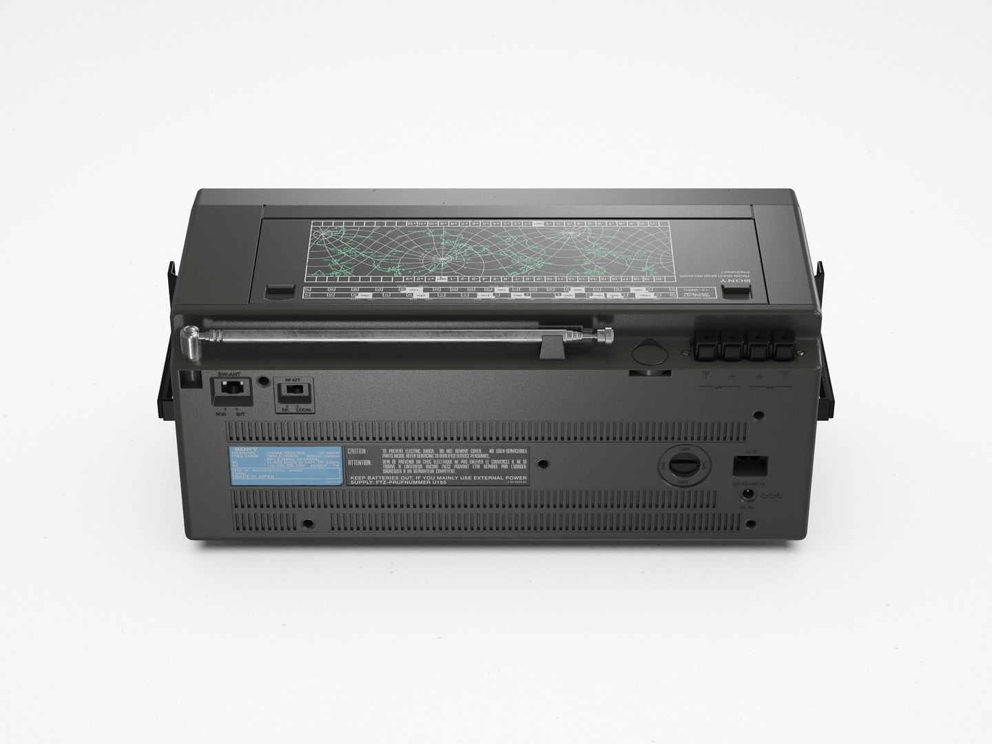 3D Sony Icf 6800w World - TurboSquid 1709117