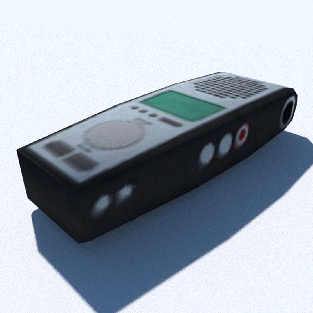 3d Model Dictator Phone