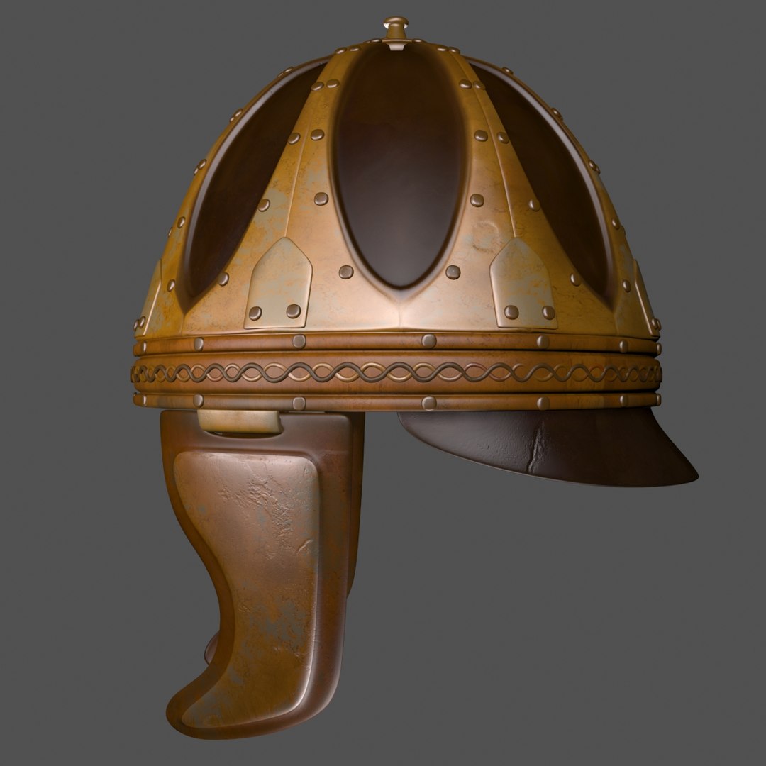 Max Riveted Plate Helmet