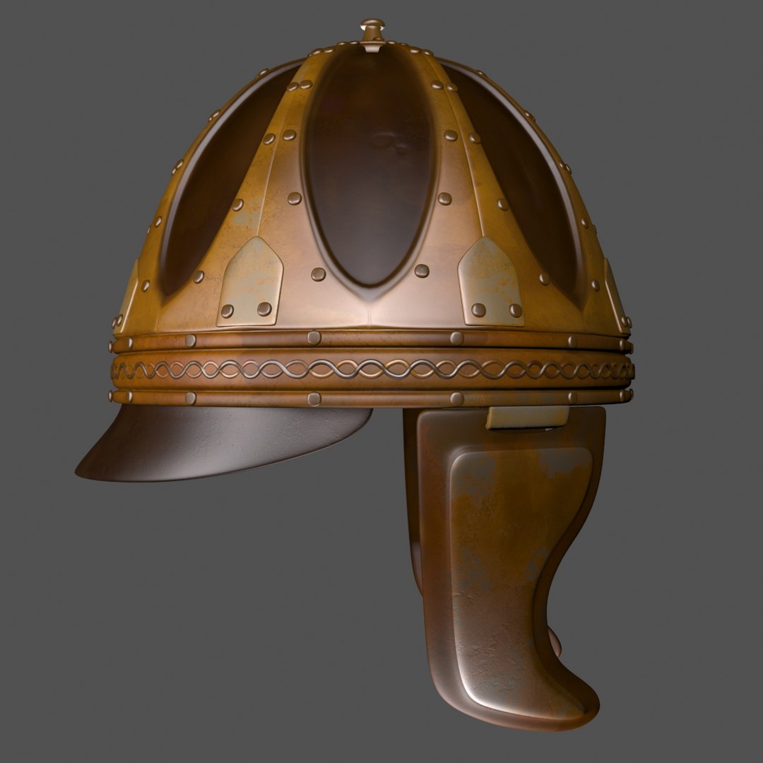 Max Riveted Plate Helmet