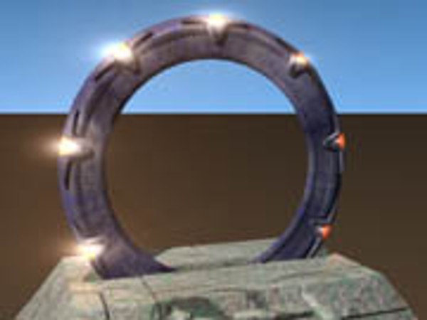 stargate star gate 3d model