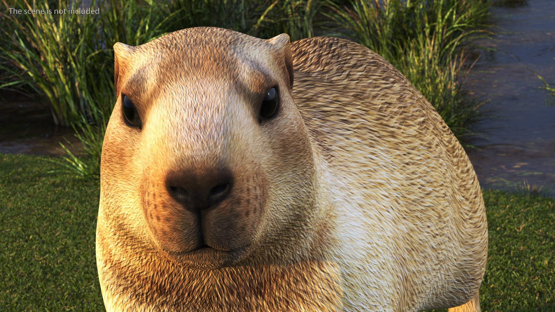 3D Model Alpine Marmot - TurboSquid 1964232