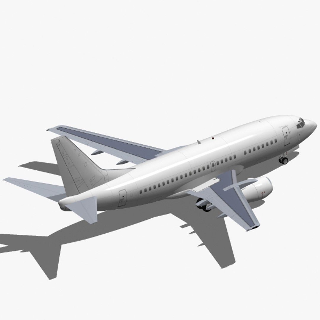 3d Boeing 737-500 737 Model