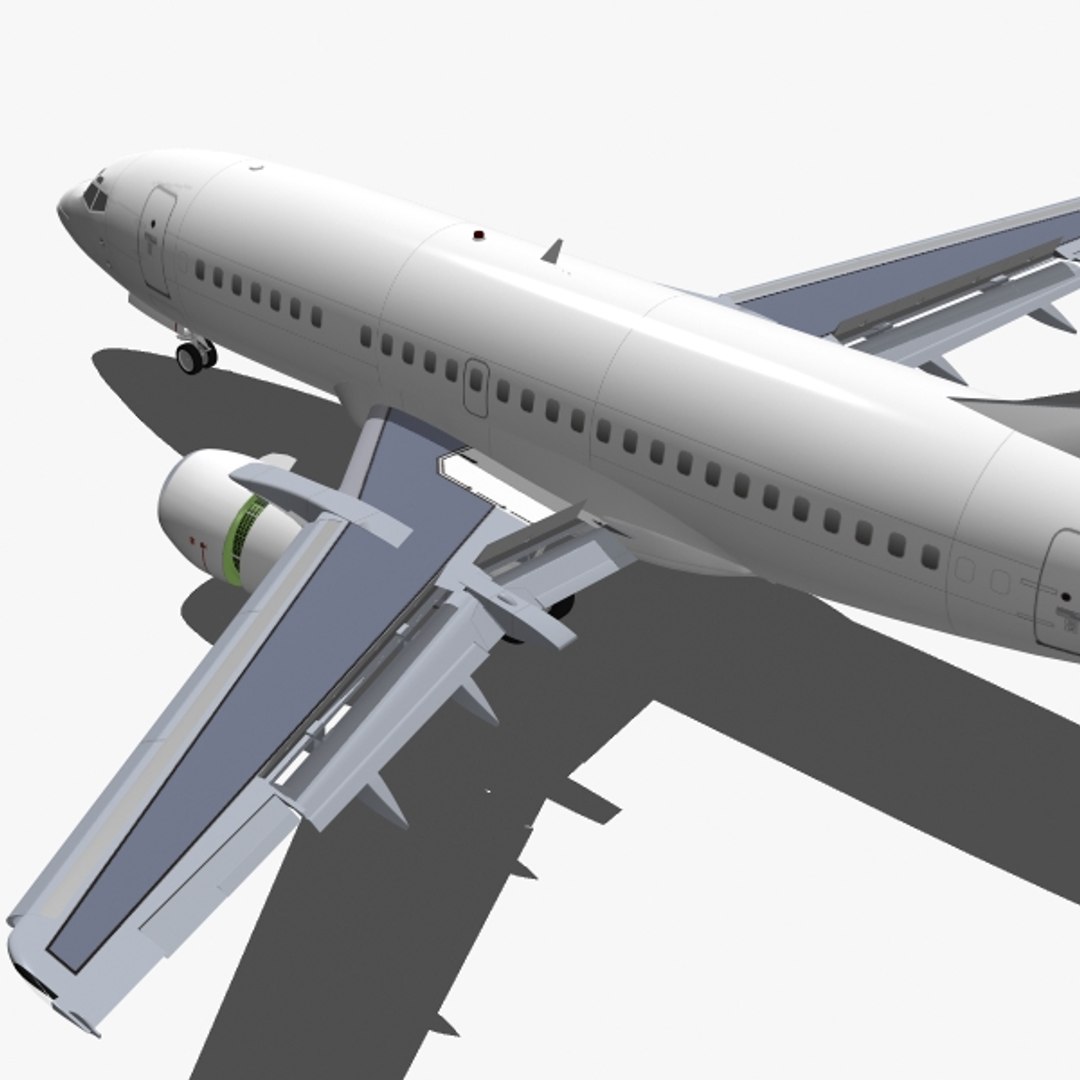 3d Boeing 737-500 737 Model