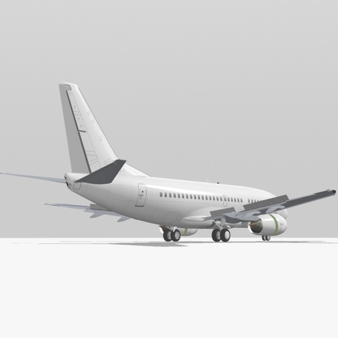 3d Boeing 737-500 737 Model