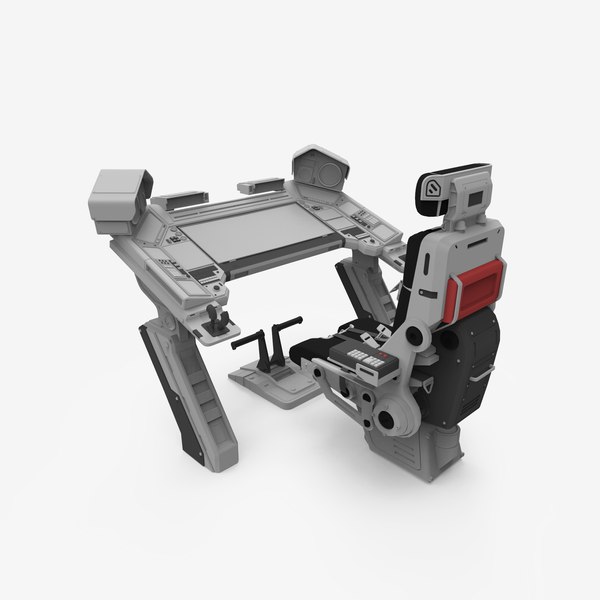 3d max alien spacecraft