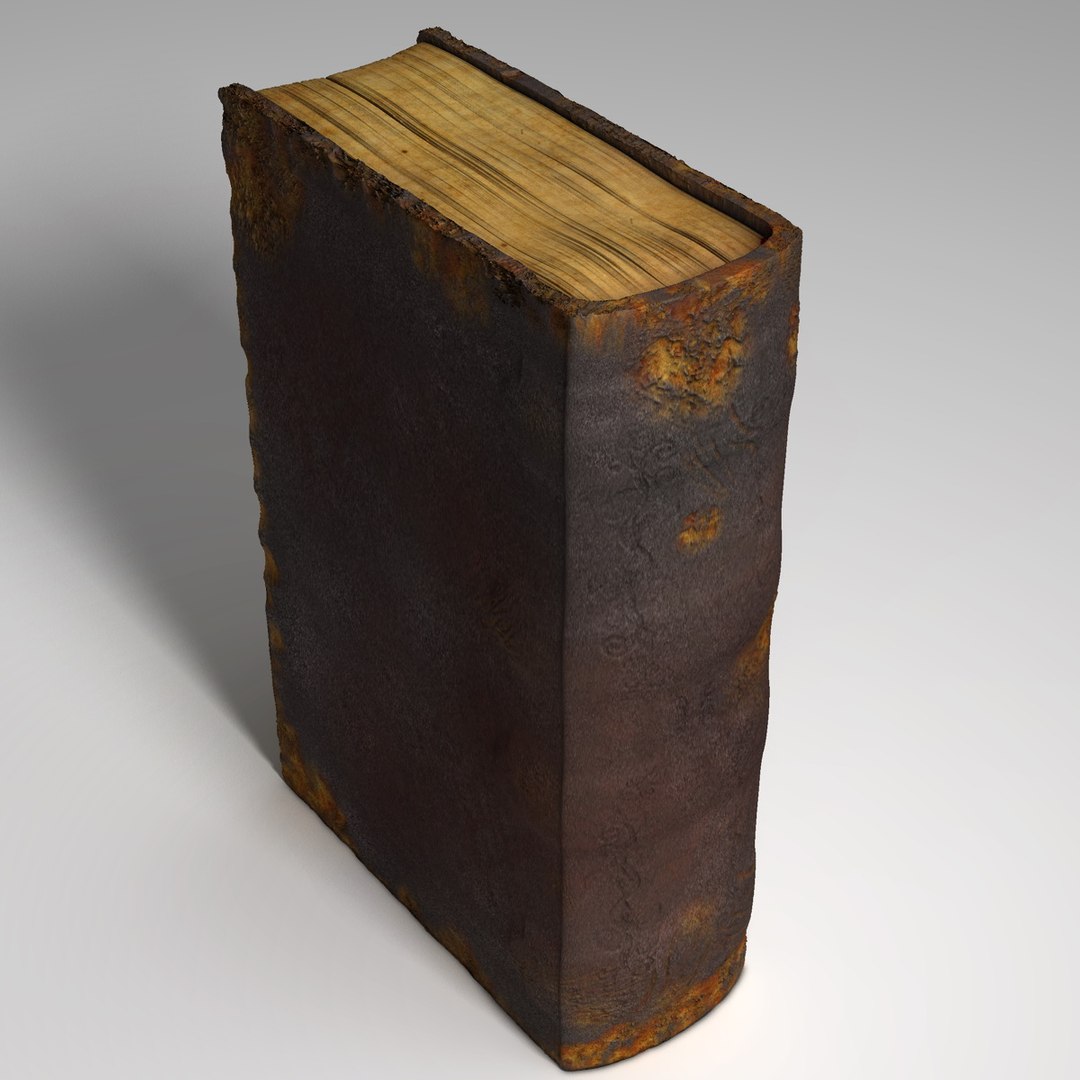 Rotten Book 3d Obj