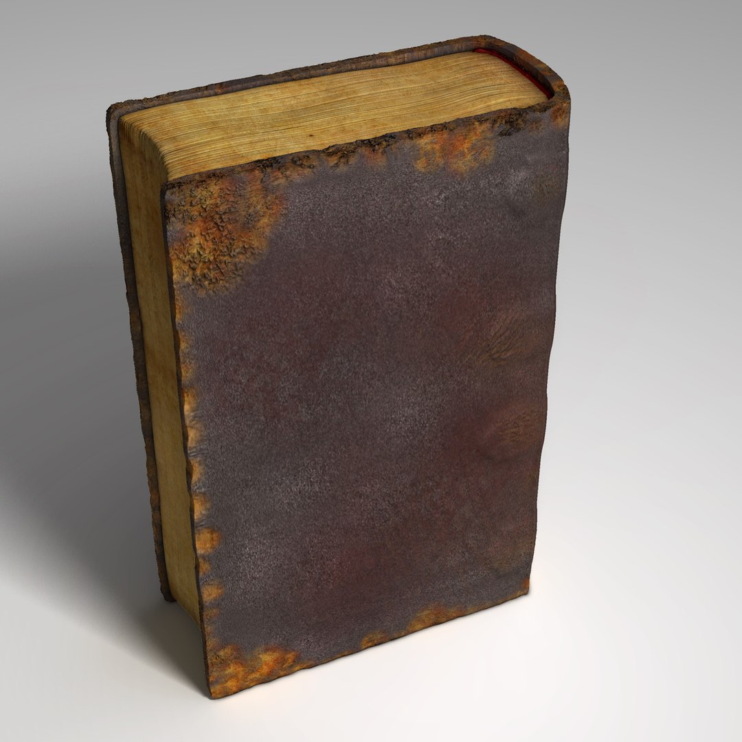 Rotten Book 3d Obj