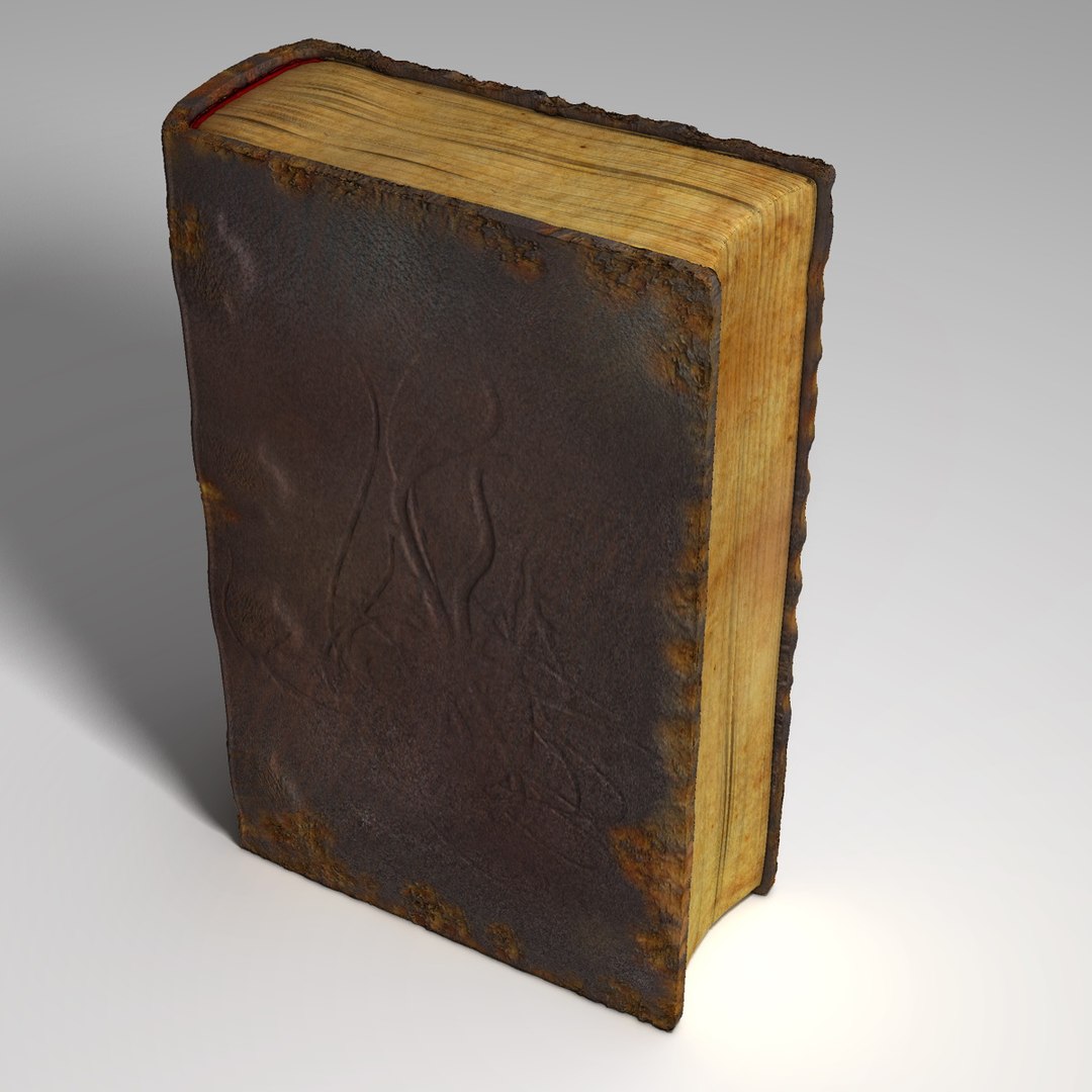 Rotten Book 3d Obj