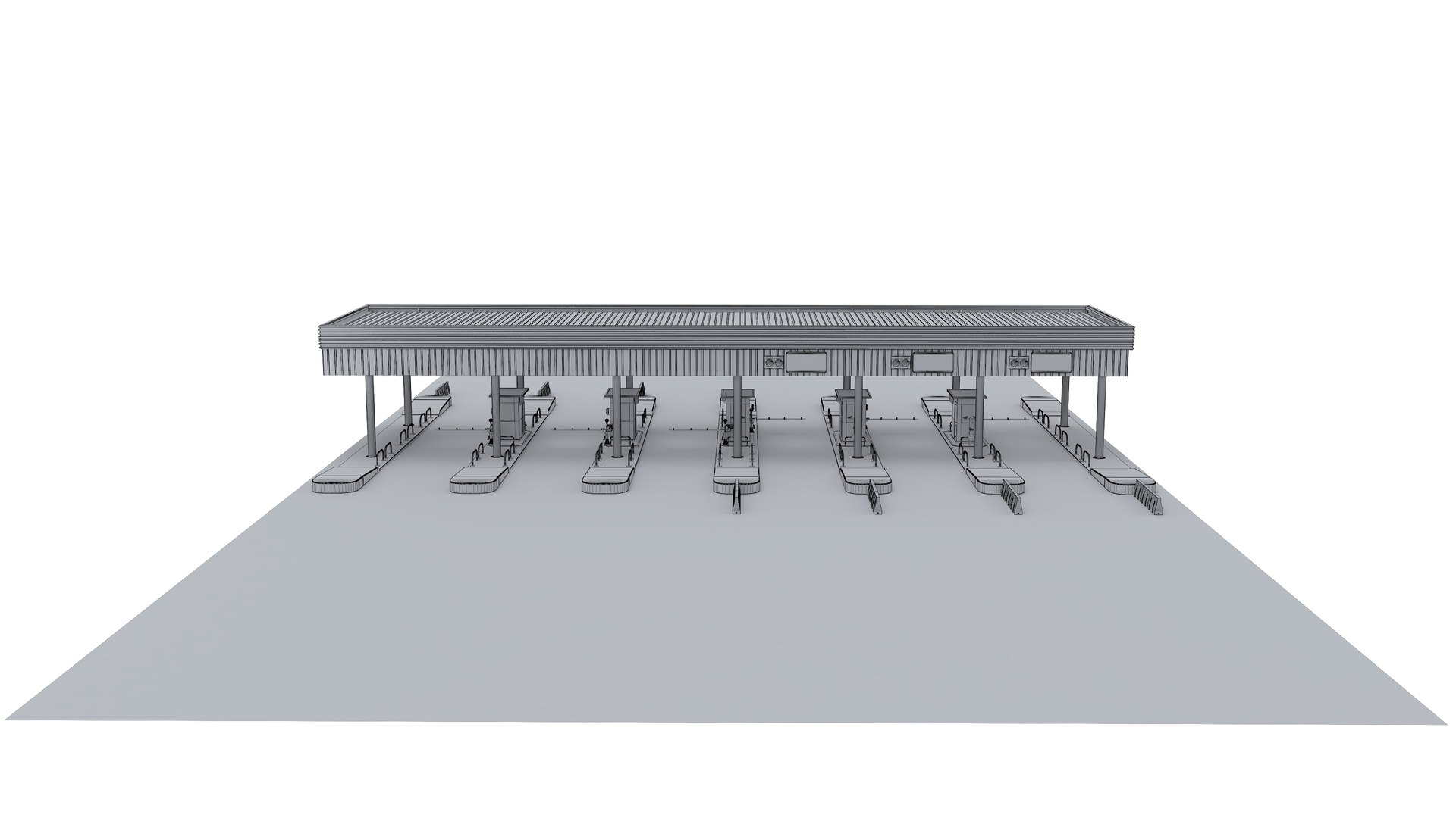 City Element Scene Collection 2 3D Model - TurboSquid 2225502
