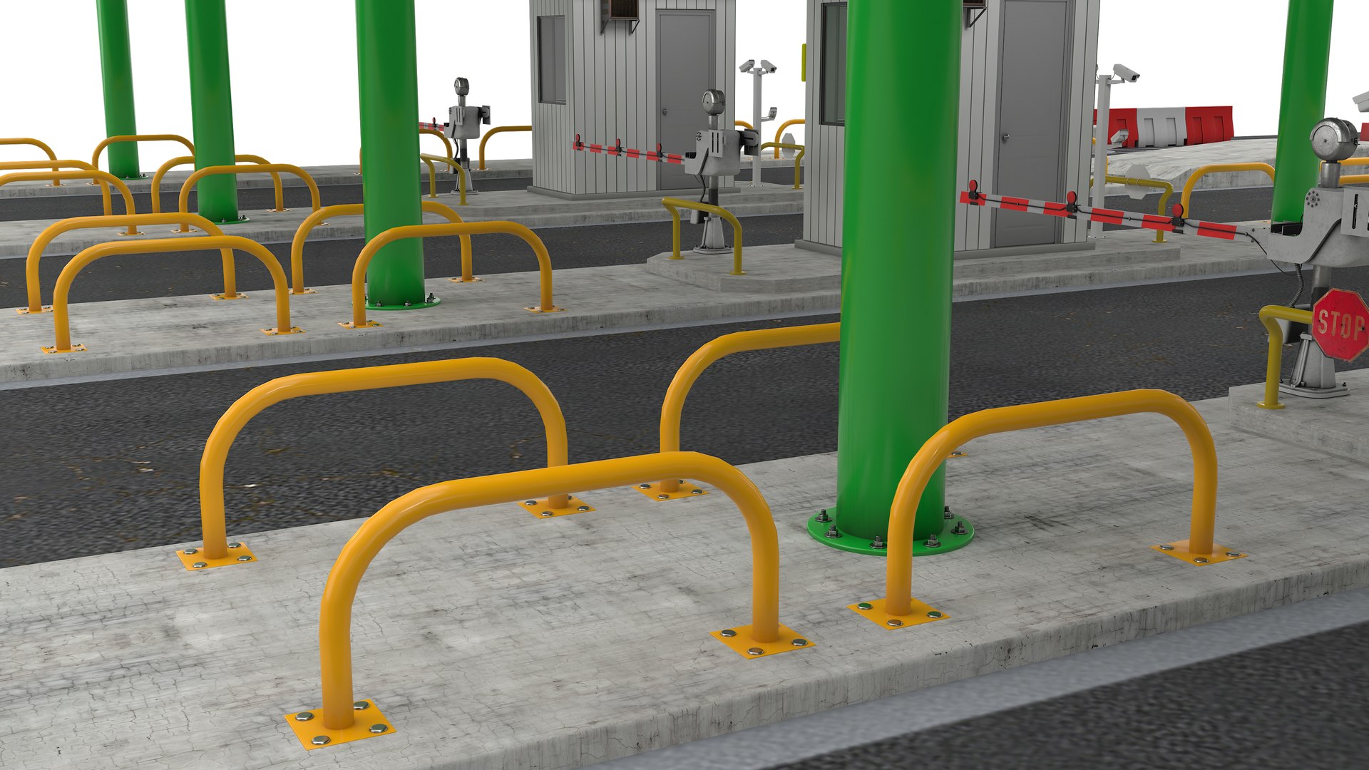 City Element Scene Collection 2 3D Model - TurboSquid 2225502