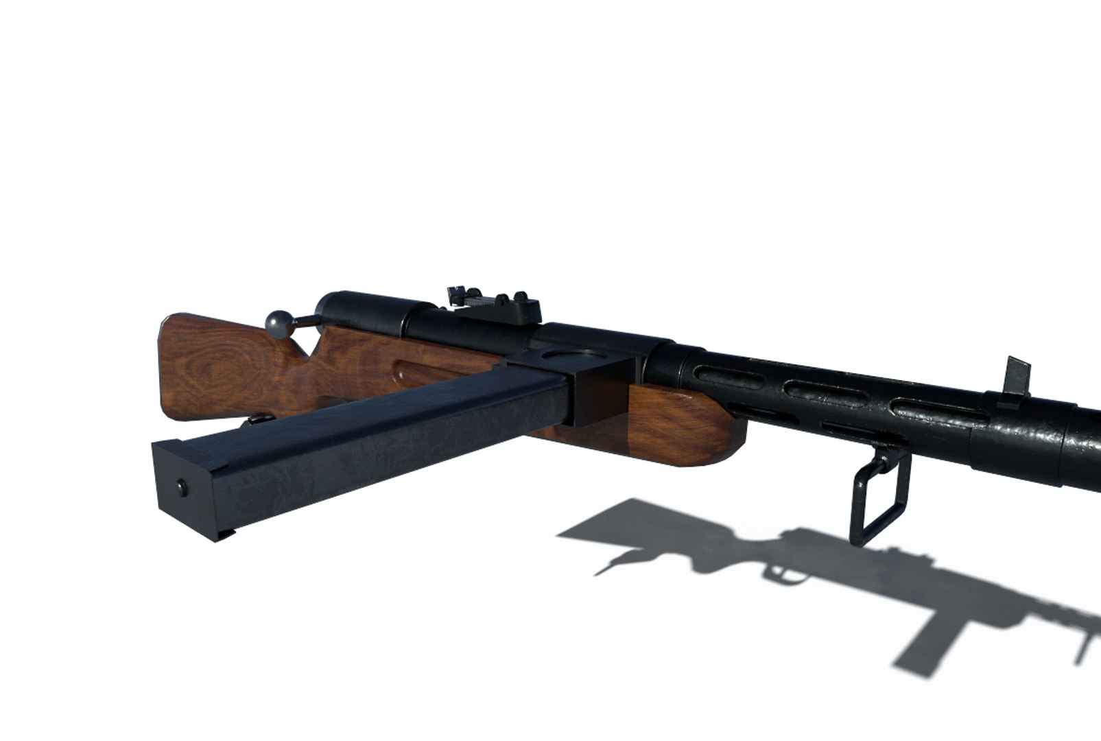 3D Bergmann Mp35 Submachine Gun - TurboSquid 1241449