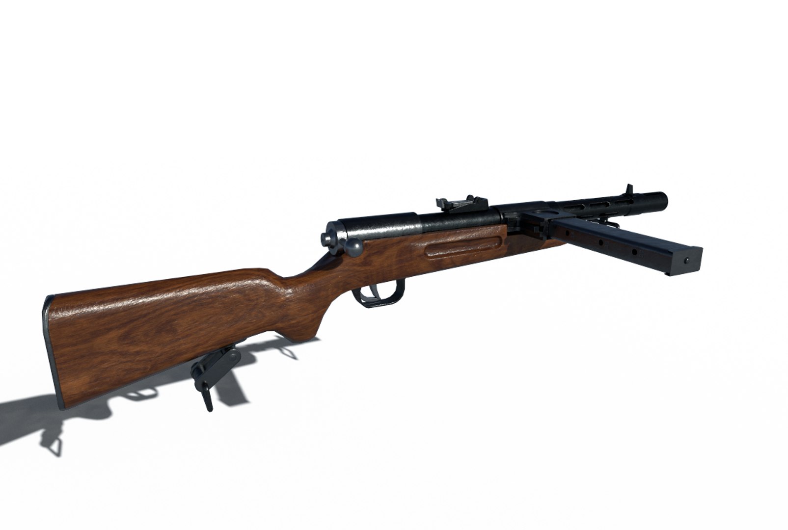 3D Bergmann Mp35 Submachine Gun - TurboSquid 1241449