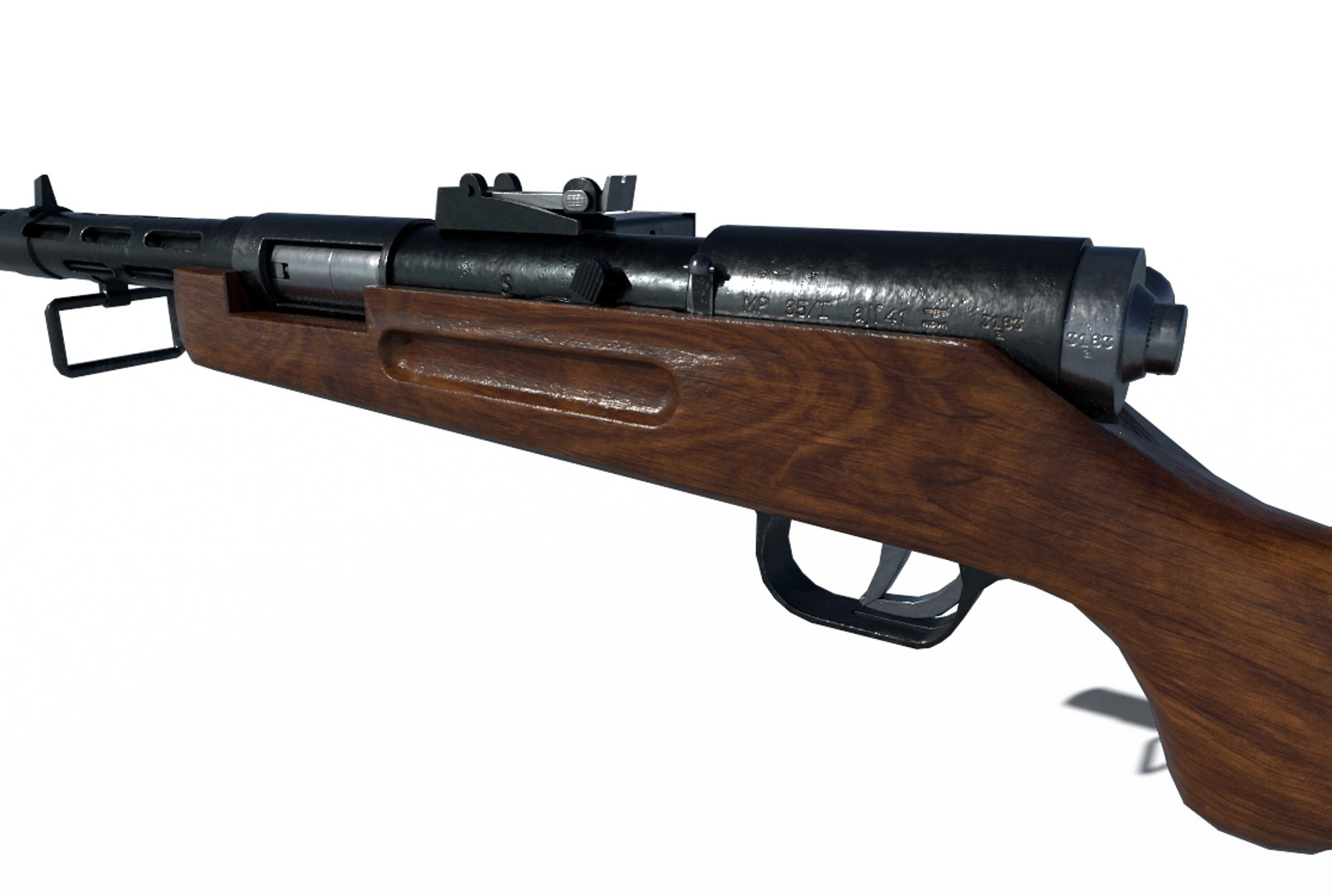 3D Bergmann Mp35 Submachine Gun - TurboSquid 1241449