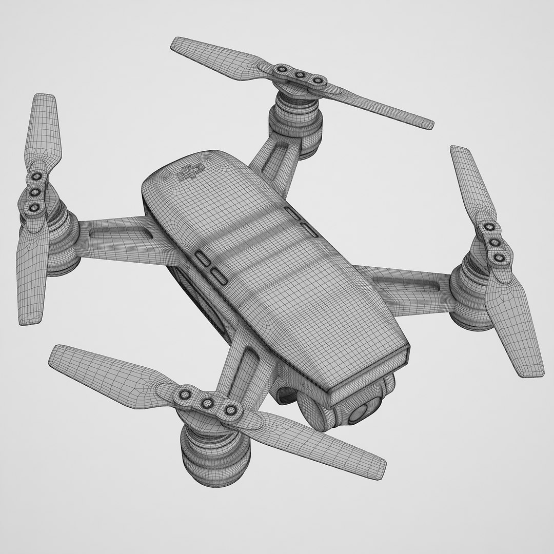 Dji Spark 3D Model - TurboSquid 1342178