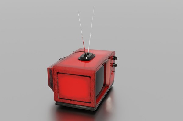 Old TV 3D - TurboSquid 1780490
