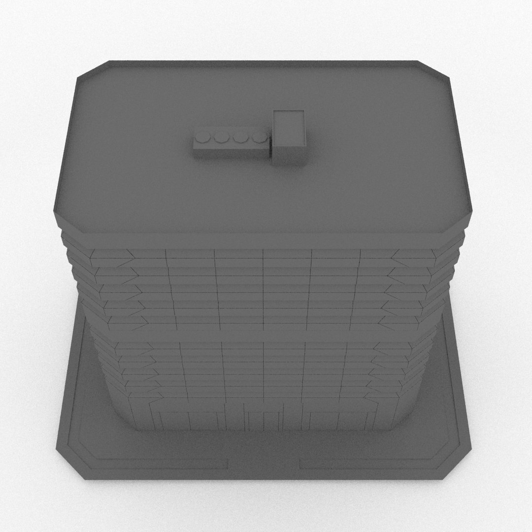 Office Build 27 3d Model