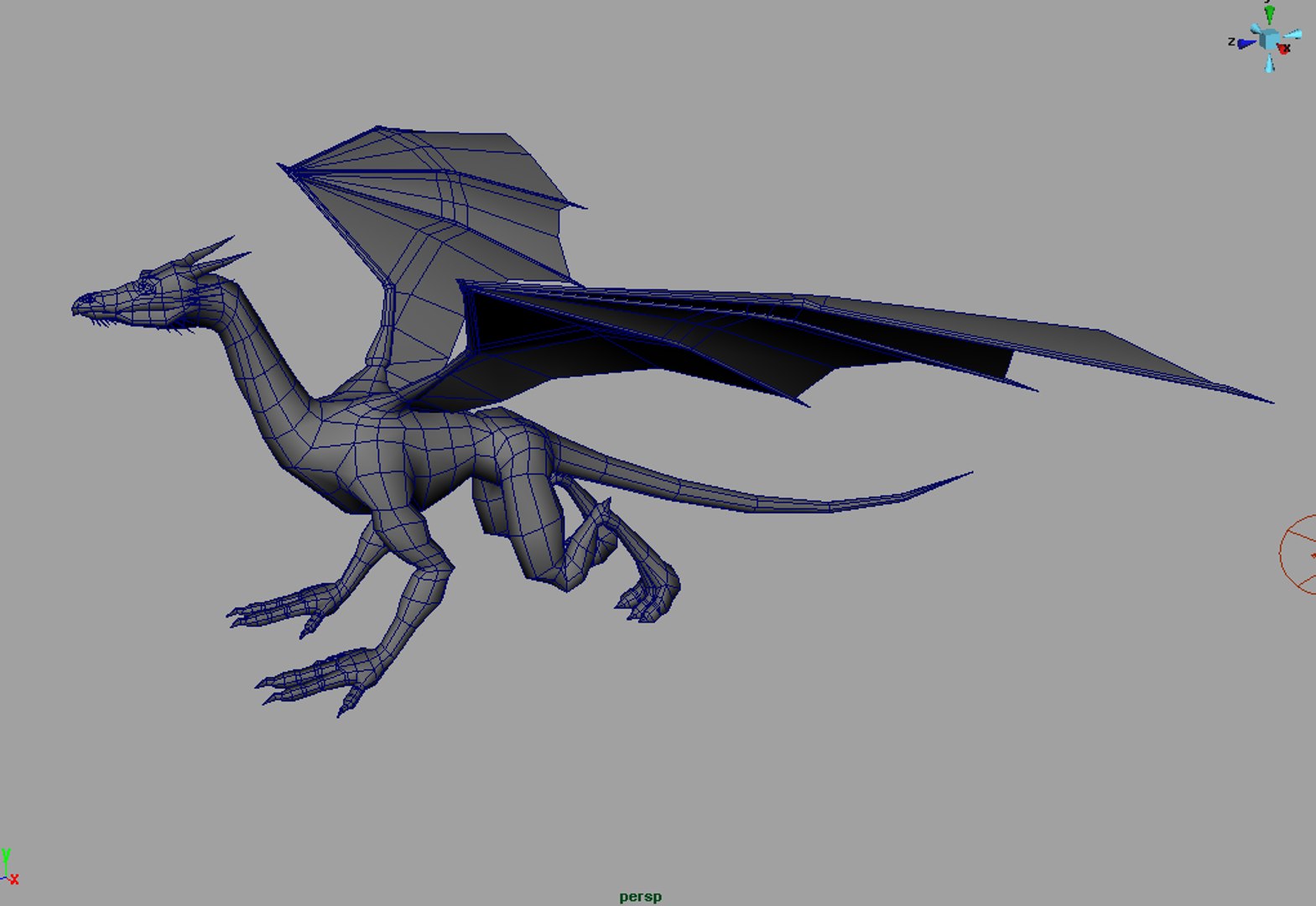 Dragon Normal Mapped 3d Model