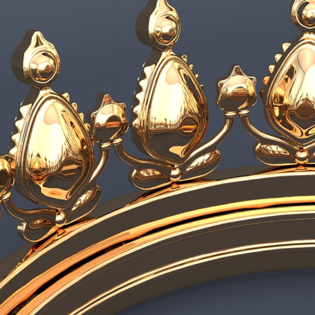 3D Crown - TurboSquid 1212356