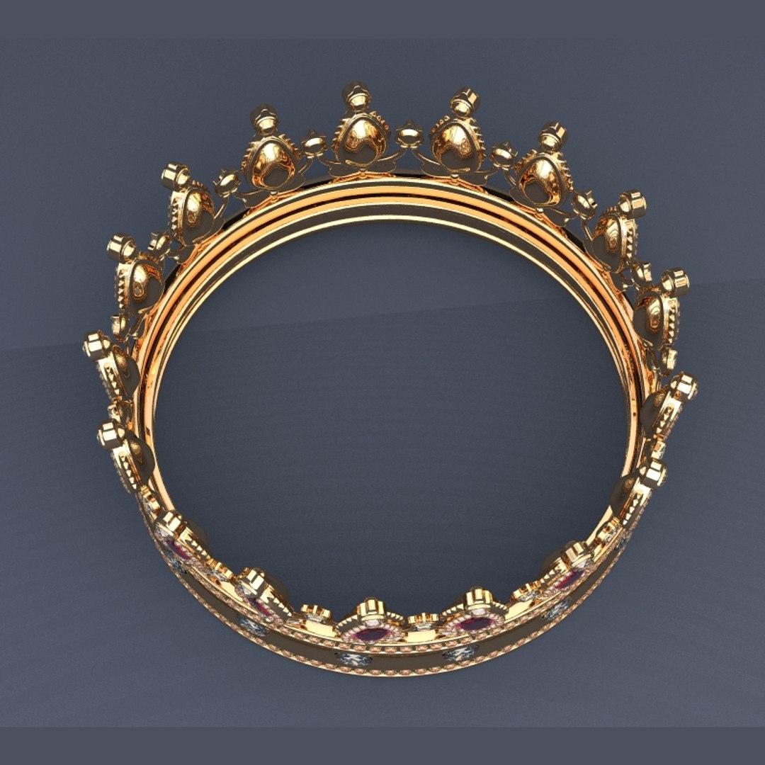 3D Crown - TurboSquid 1212356