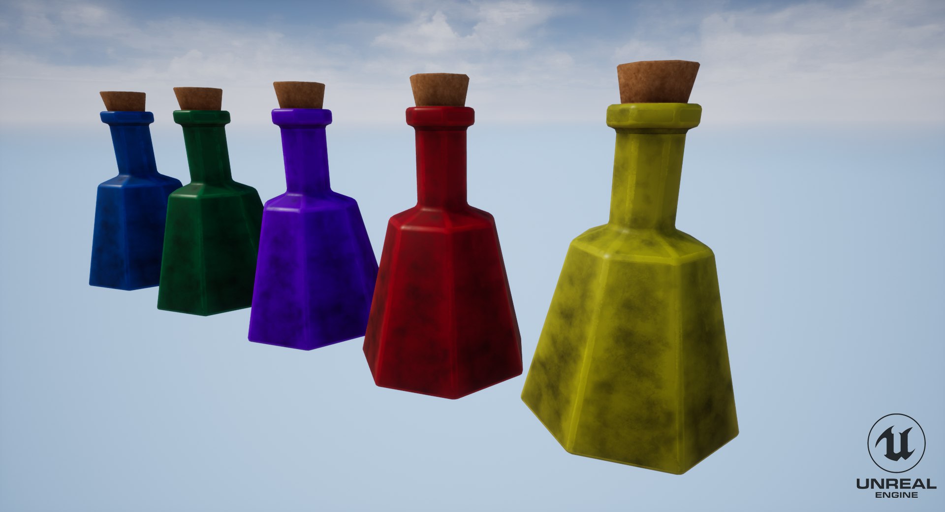 3D potion model - TurboSquid 1473969